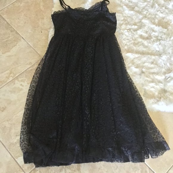 Dangerfield | Dresses | Dangerfield Lace Dutchess Style Dress Size 8 Au ...